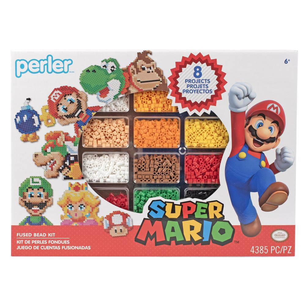 Perler Super Mario Deluxe Bead Kit