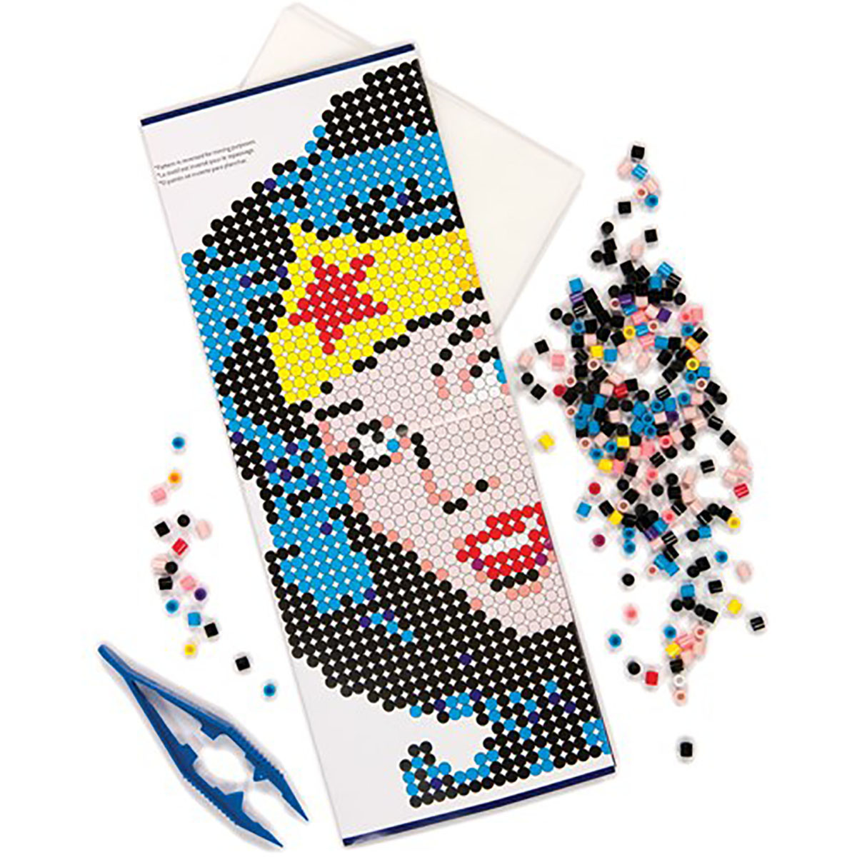 Perler Wonder Woman Pattern Bag