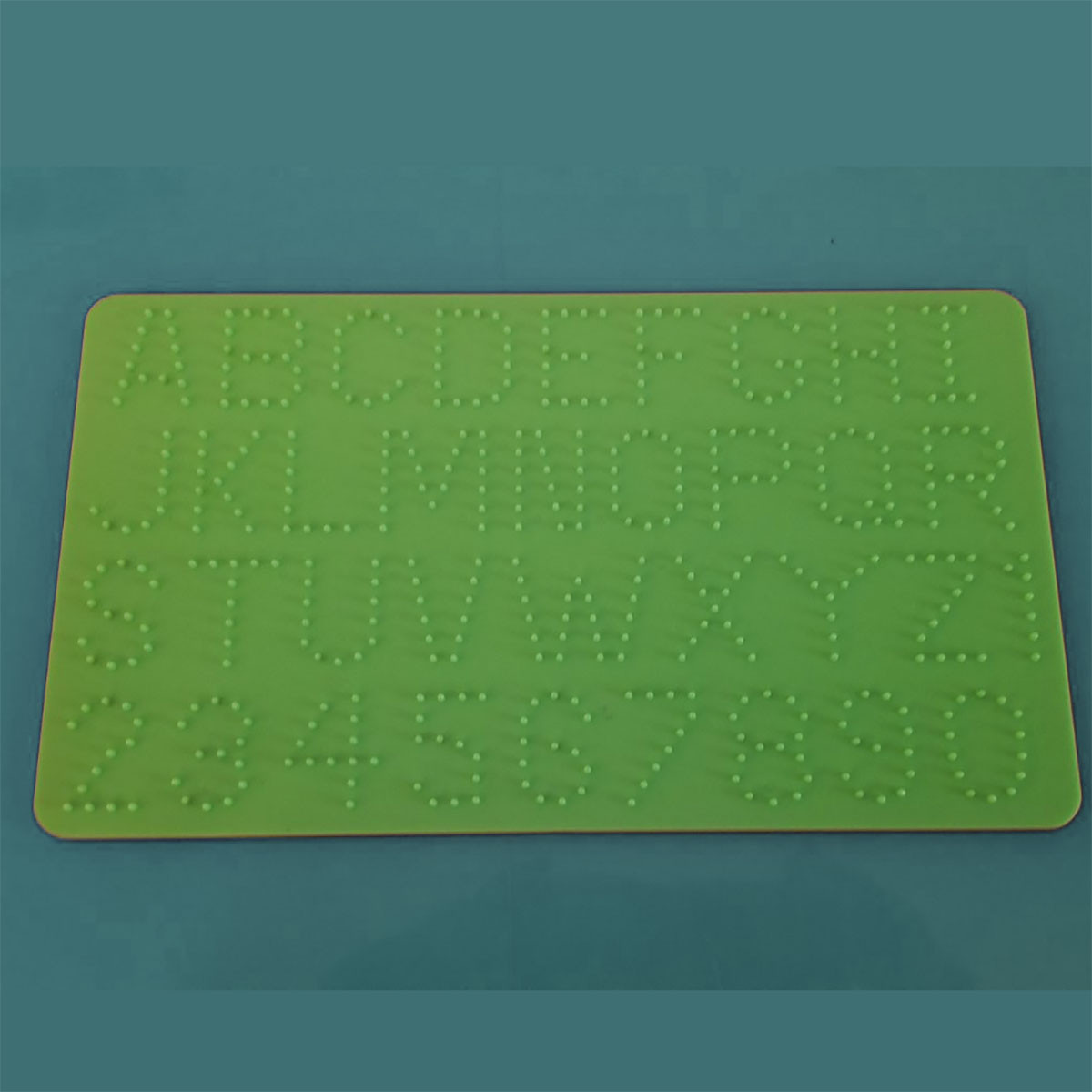 Alphabet & Numbers Pegboard