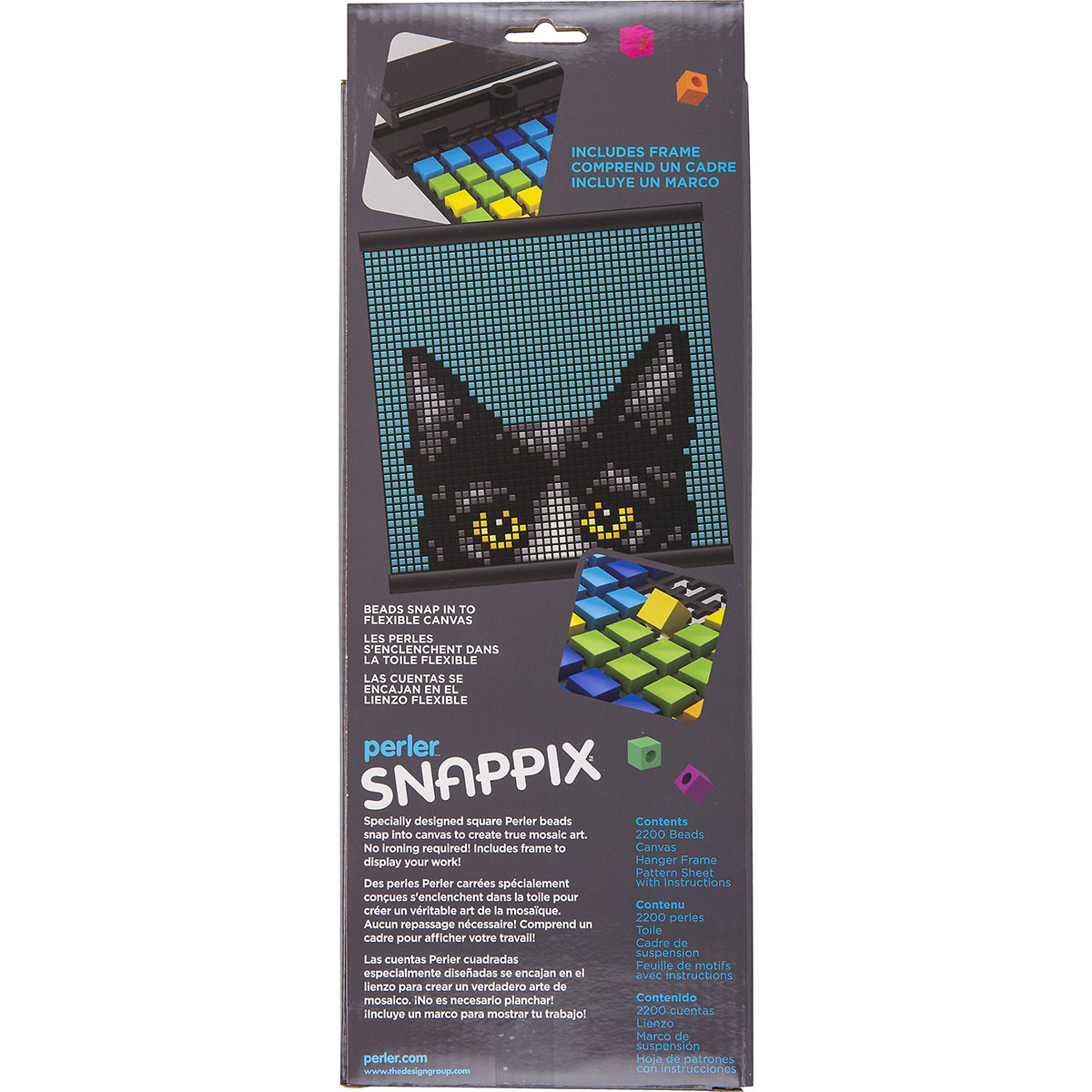 Perler Snappix Peekaboo Cat Kit