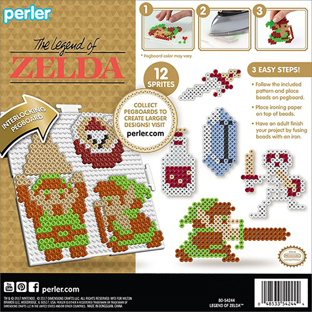 Perler Legend of Zelda Box Set