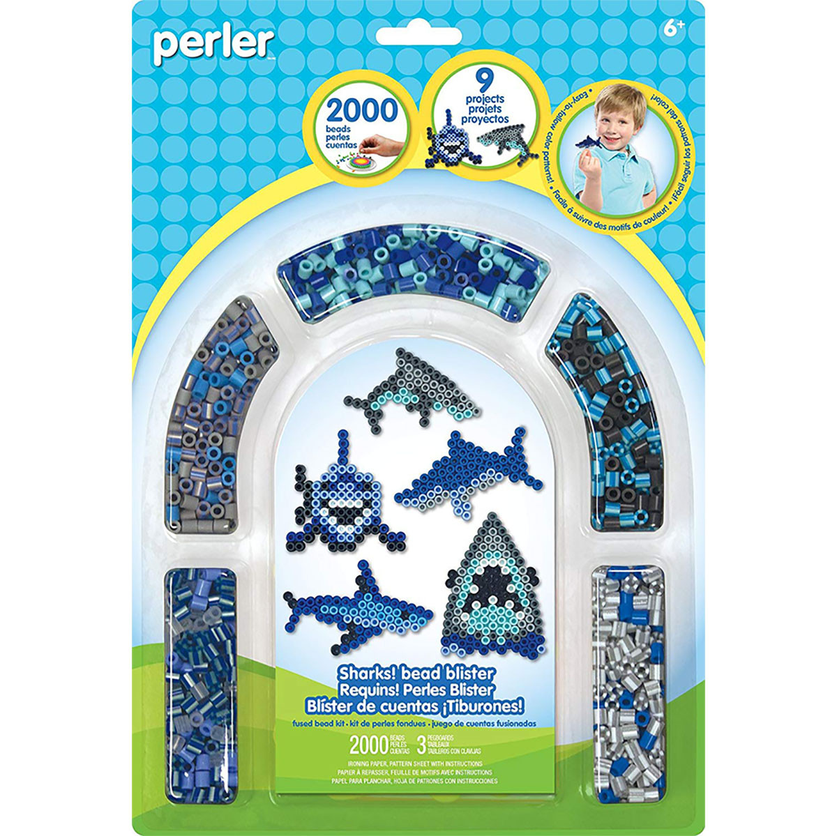 Perler Sharks! Activity Kit