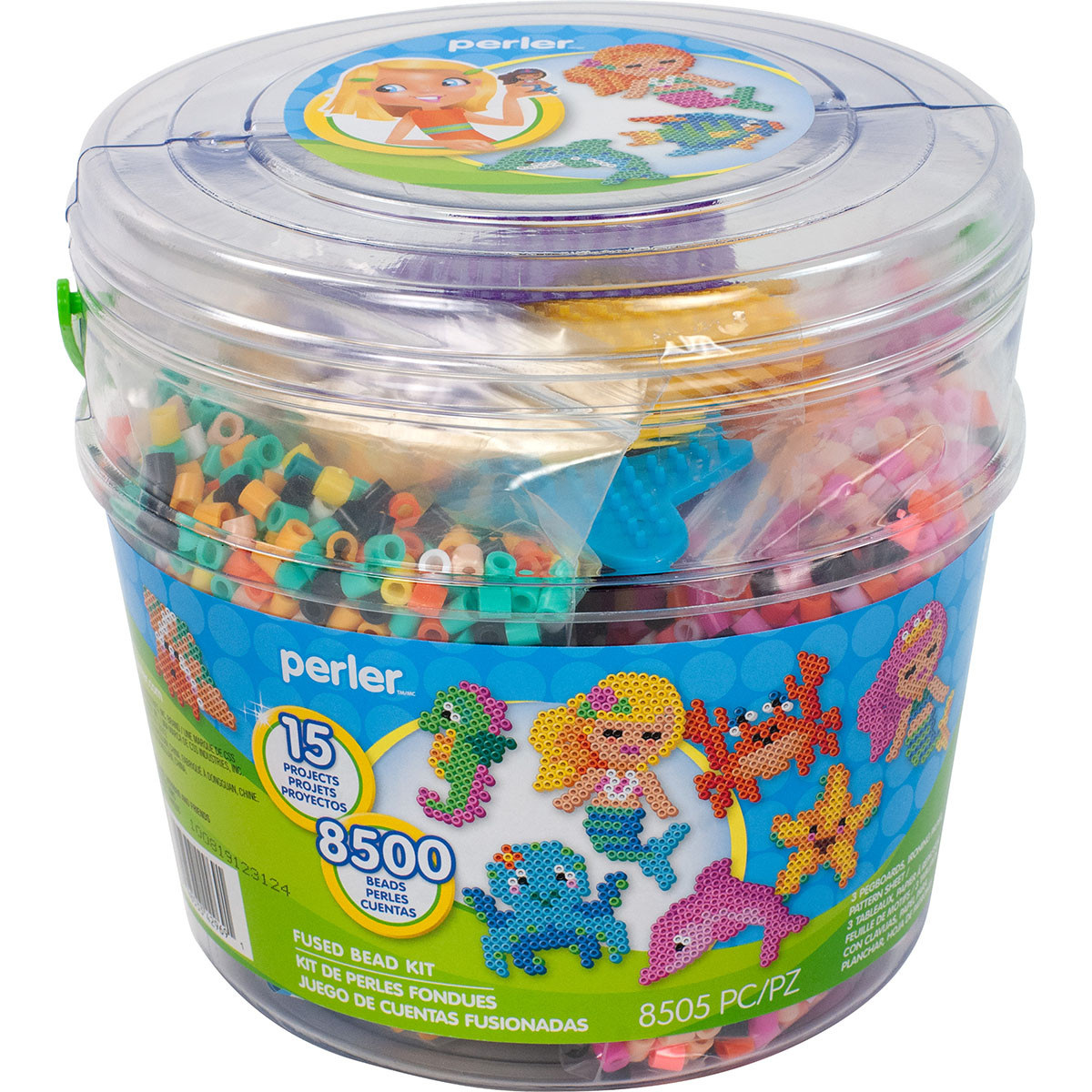 Perler Mermaid Bucket