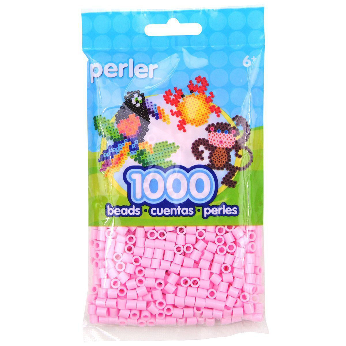 Perler Mini Light Pink - 2000