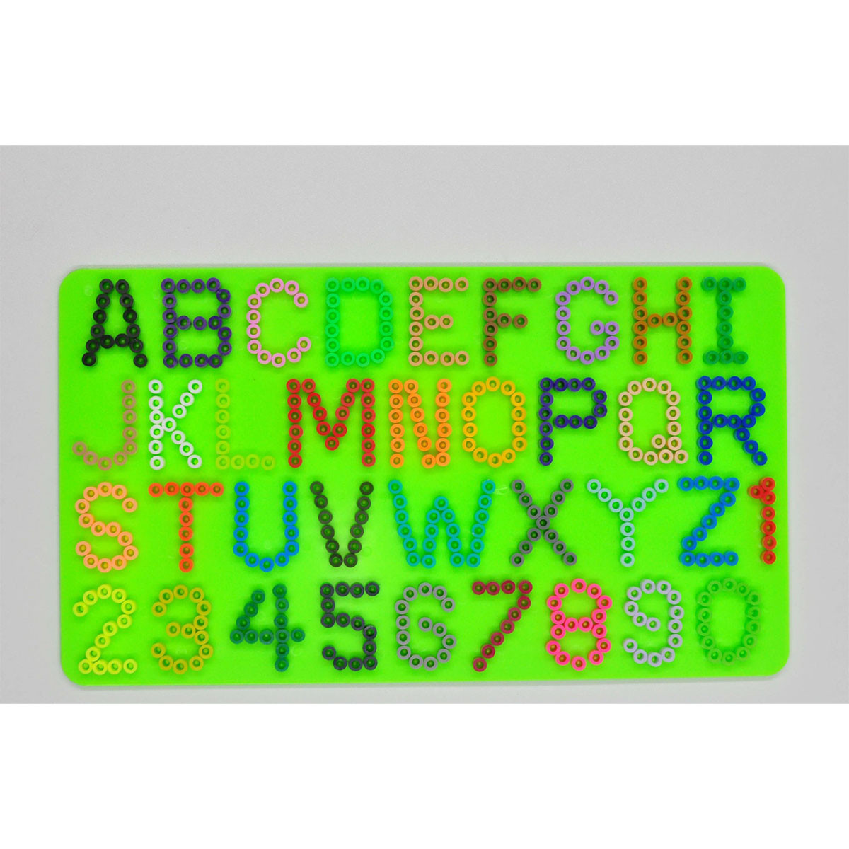 Alphabet & Numbers Pegboard