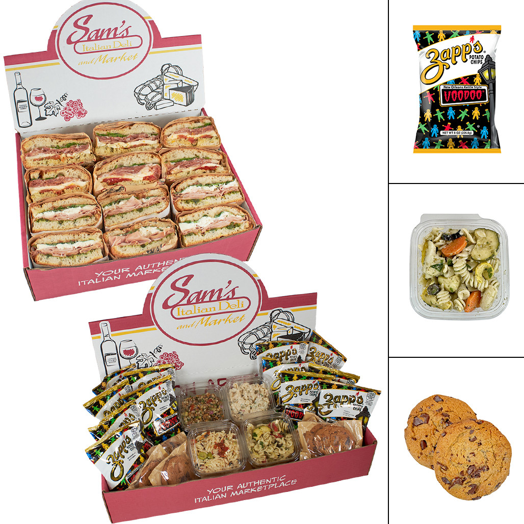 Sandwich Box Premium Package (Available in Tuscan, Deli-Style ...