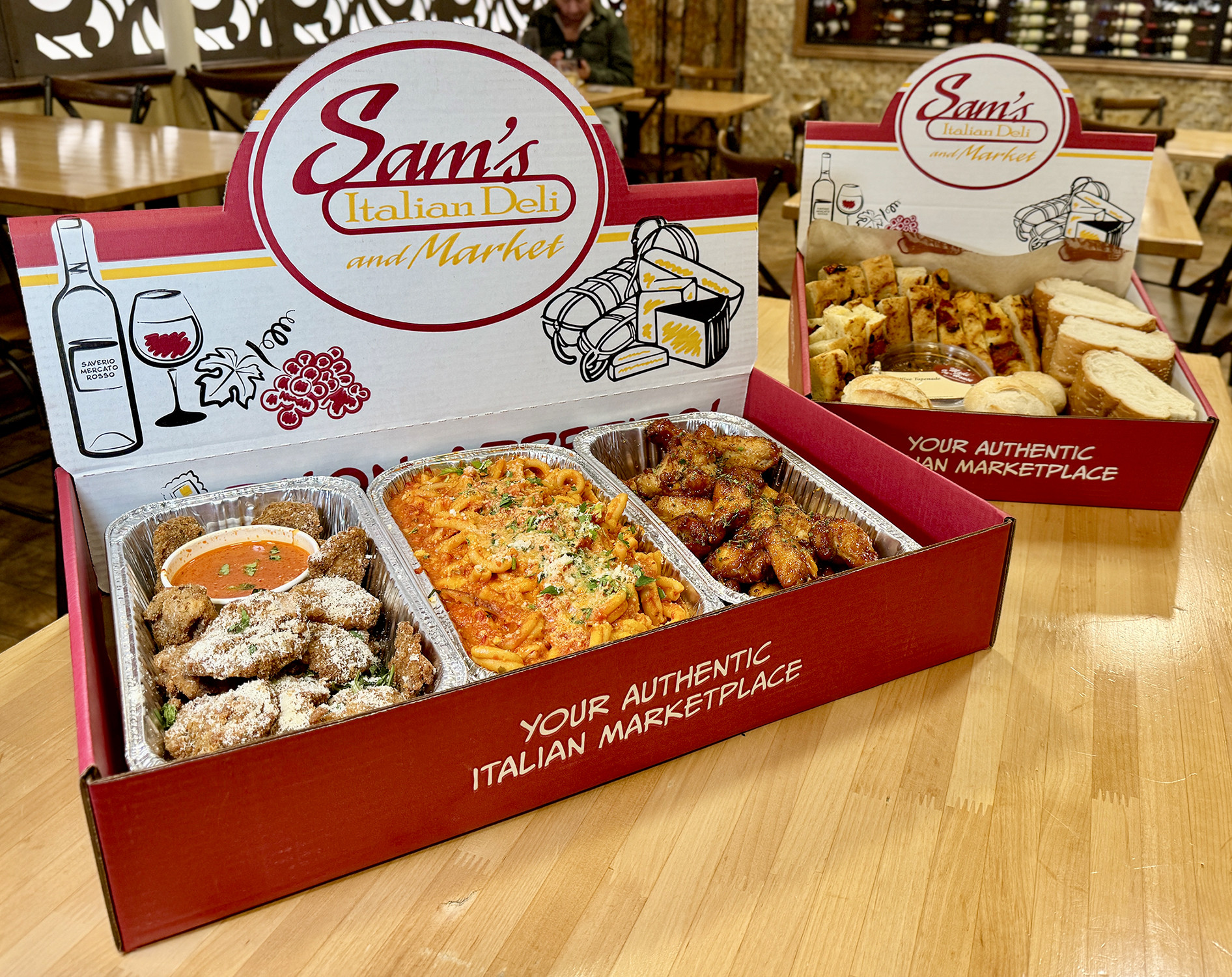 Catering - Sandwich Trays, Party Boxes & Bundles - Sam's Italian Deli ...