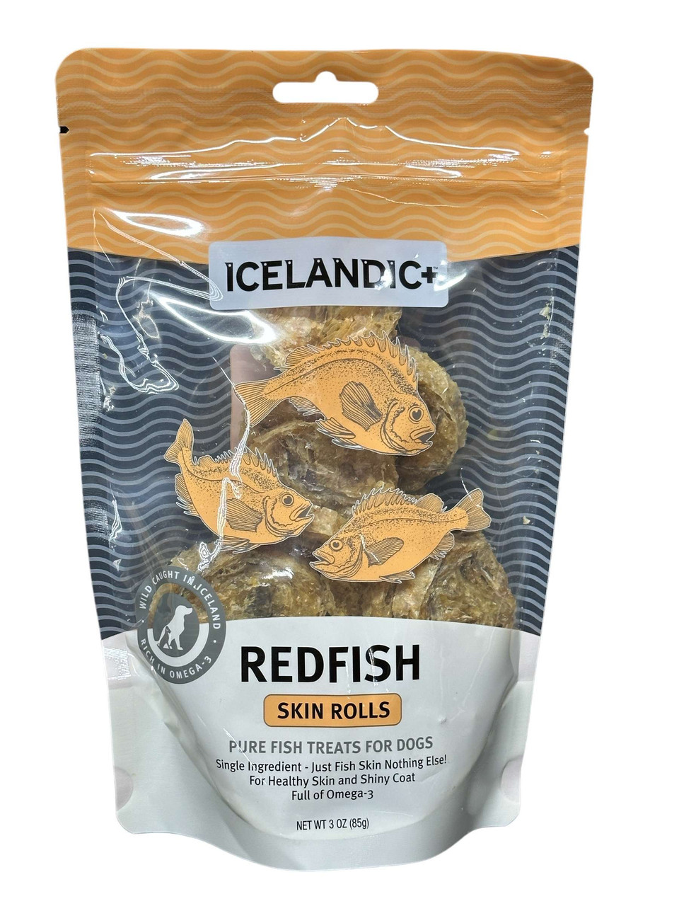 Icelandic Redfish Skin Rolls
