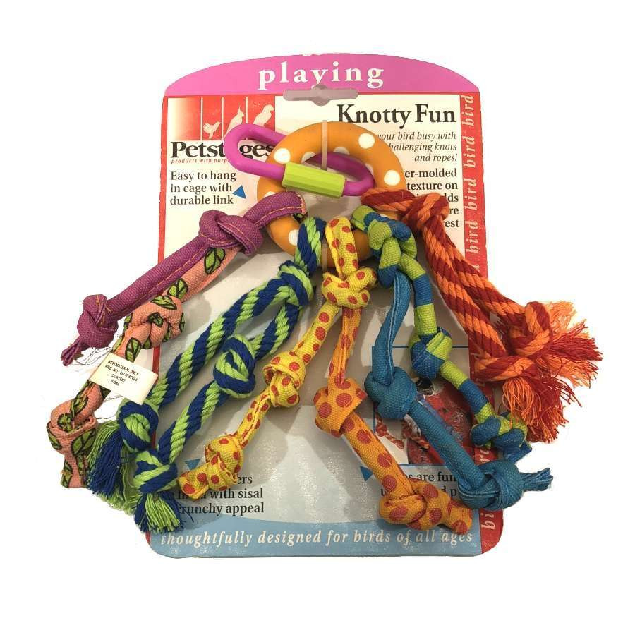 Petstages Knotty Fun - Bird Toys - Northcoastpets.com