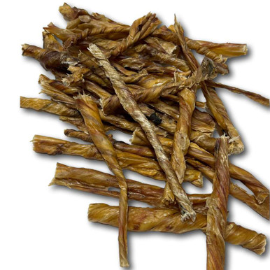 Beef Bladder Twists - 4oz