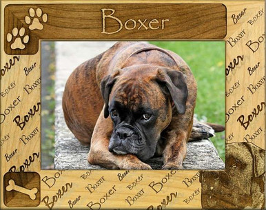 Personalized frame - Boxer (not cropped)