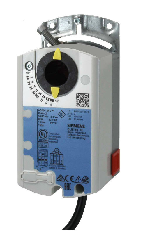 Siemens GCA126.1E rotary air damper actuator