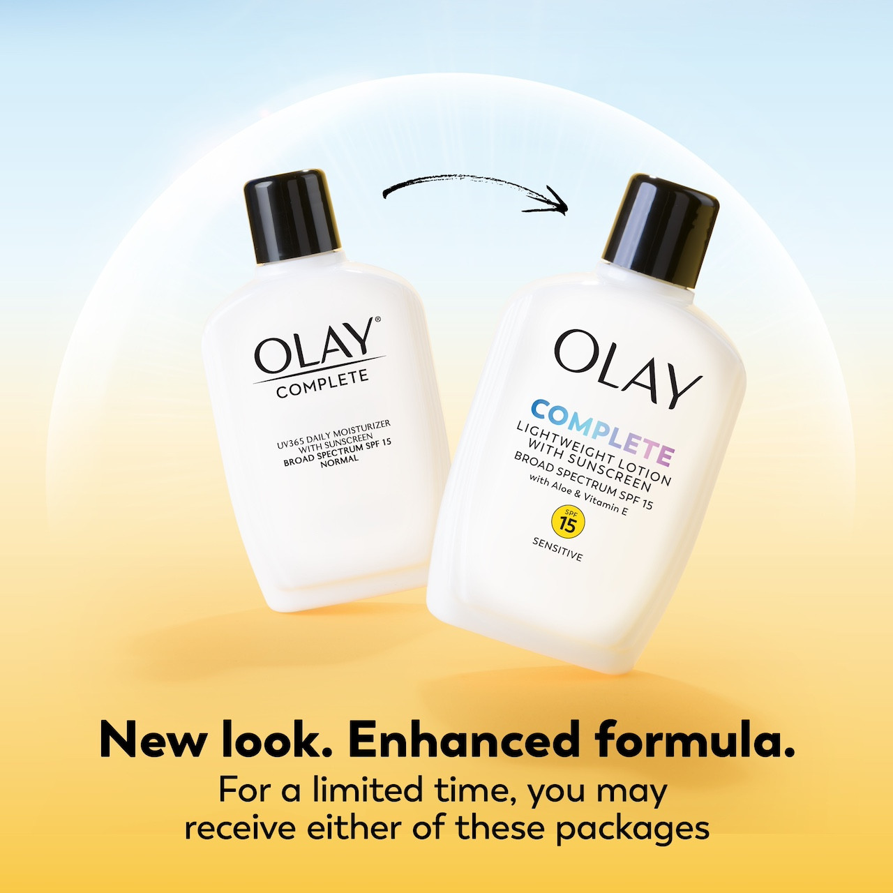 Olay Complete Daily Moisturizer with SPF 15 for Sensitive Skin