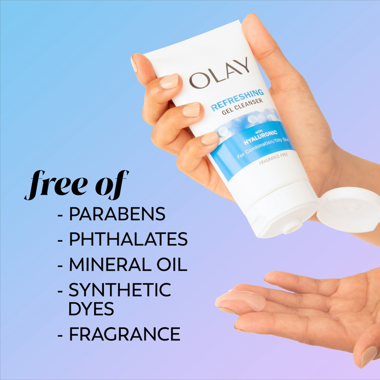 Hyaluronic + Peptide 24 Face Wash | OLAY