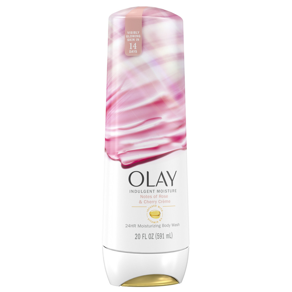 Olay Indulgent Moisture Body Wash Infused with Vitamin B3, 20 fl oz ...
