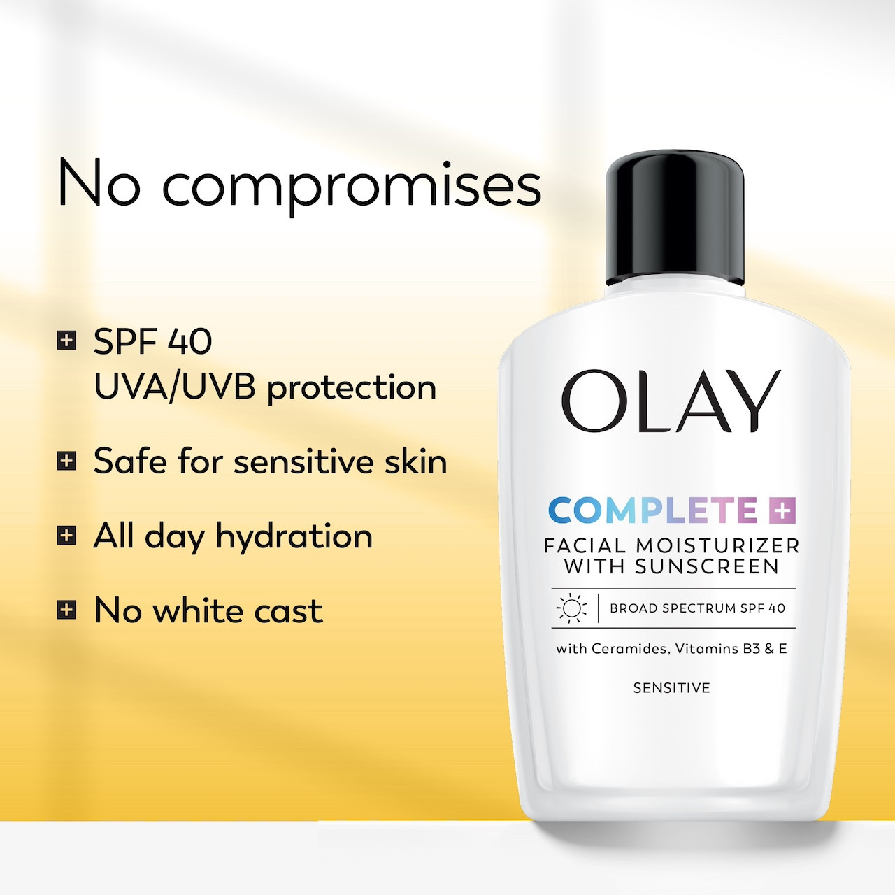 Olay Complete + Daily Facial Moisturizer with Sunscreen Broad Spectrum ...