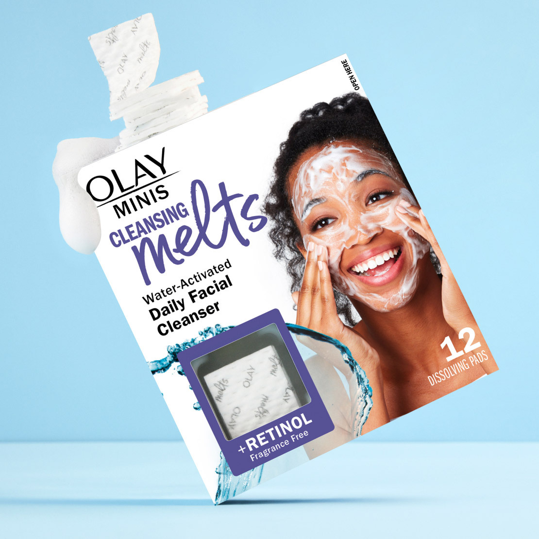 Olay Cleansing Melts + Retinol | 12 Count