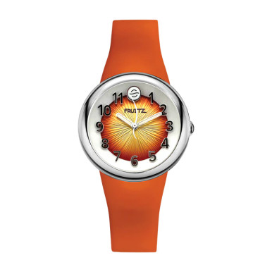 Philip Stein Orange and White Fruitz Watch Colors