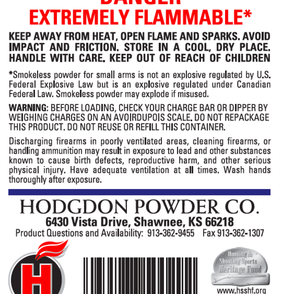 Buy IMR 4227® Rifle Powder - Hodgdon Powder
