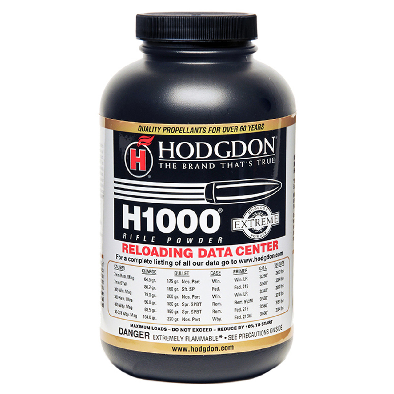 Buy H1000® Extreme Rifle® Powder - Hodgdon Powder