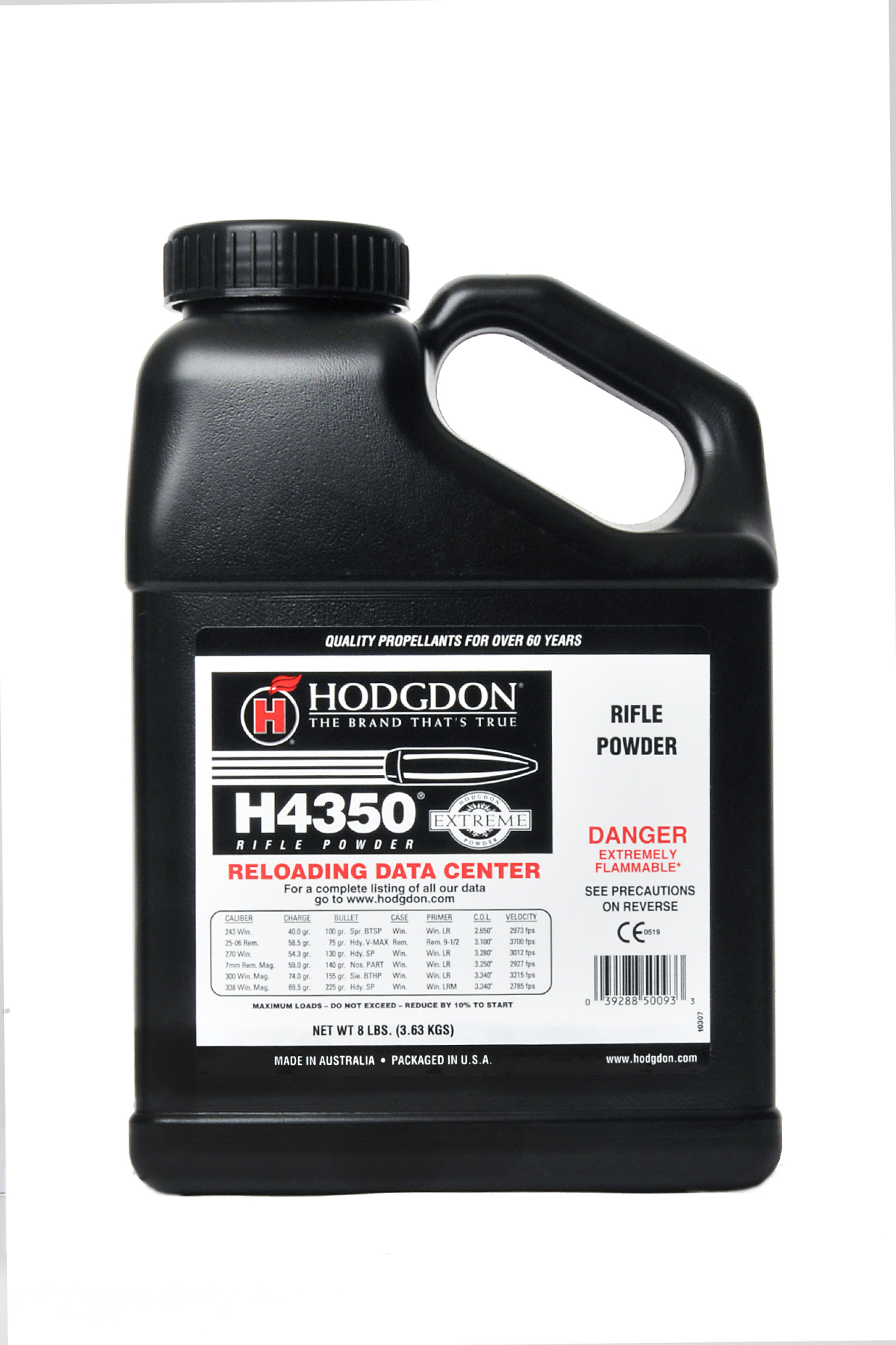 Buy H4350® Extreme Rifle® Powder - Hodgdon Powder