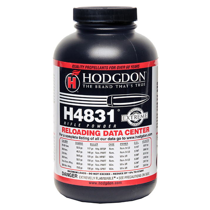 Buy H4831® Extreme Rifle® Powder - Hodgdon Powder