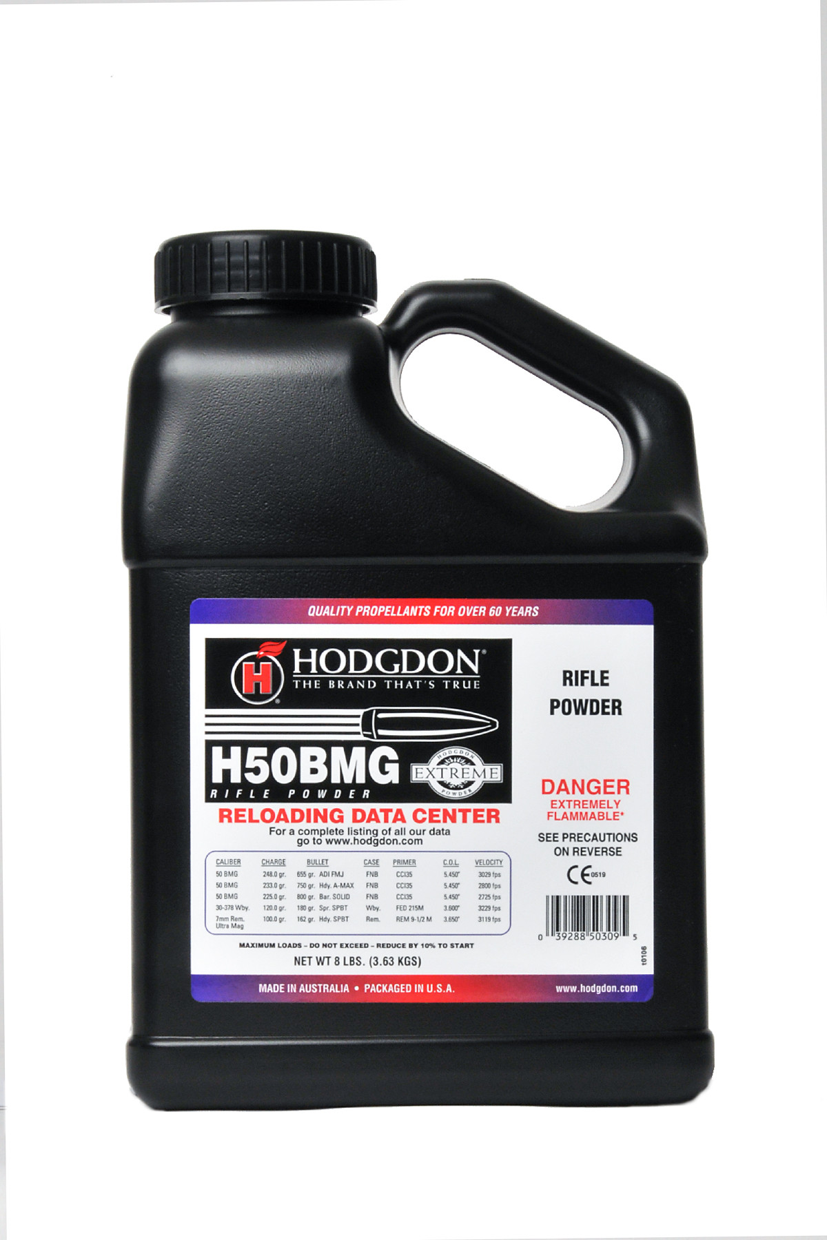 Buy Hodgdon 50BMG Extreme Rifle® Powder - Hodgdon Powder