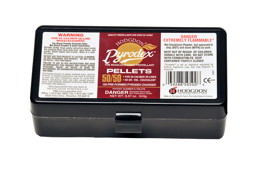 Buy Pyrodex® 50/50 Muzzleloading Pellets - Hodgdon Powder
