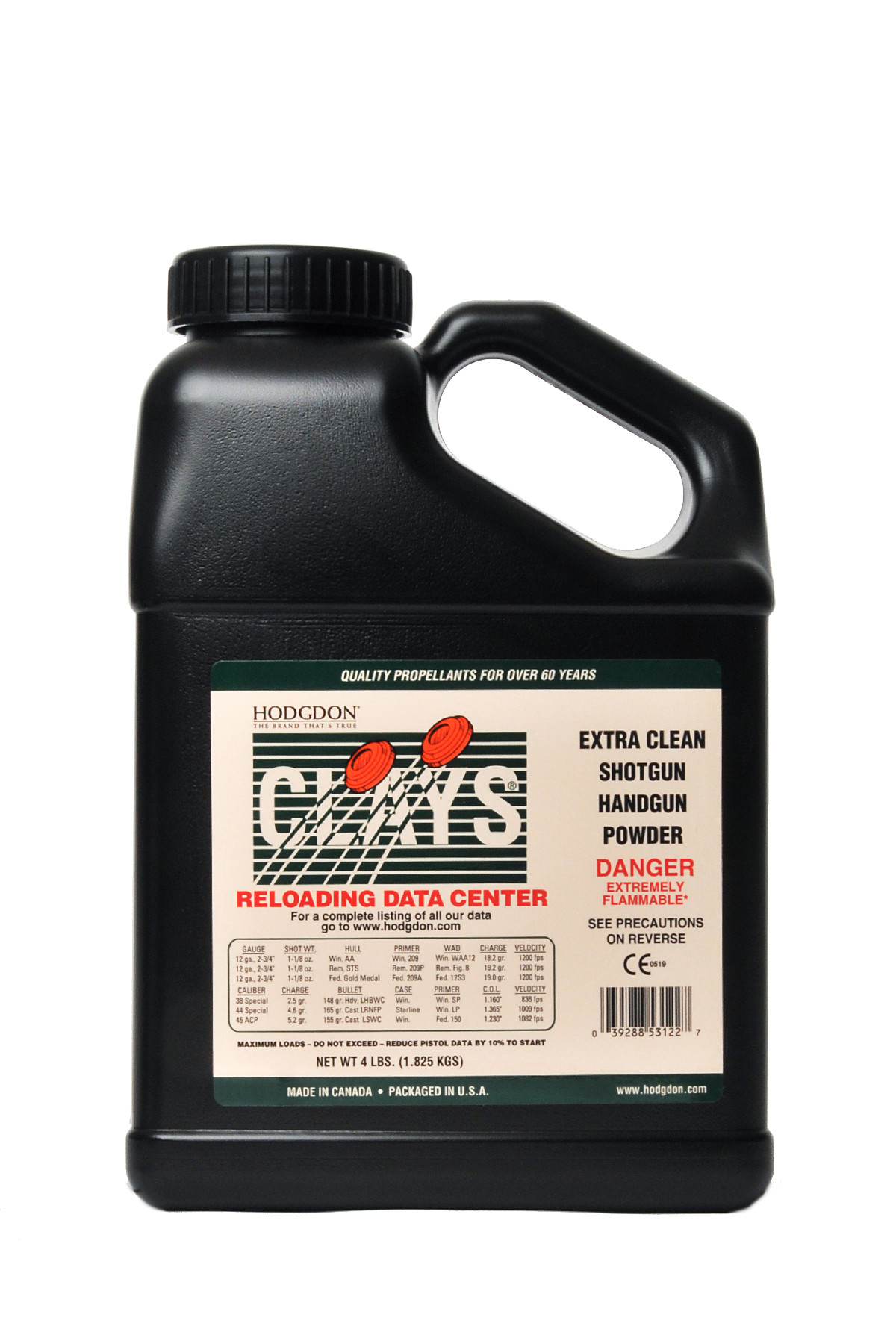 Buy Hodgdon Clays® Shotshell Powder - Hodgdon Powder