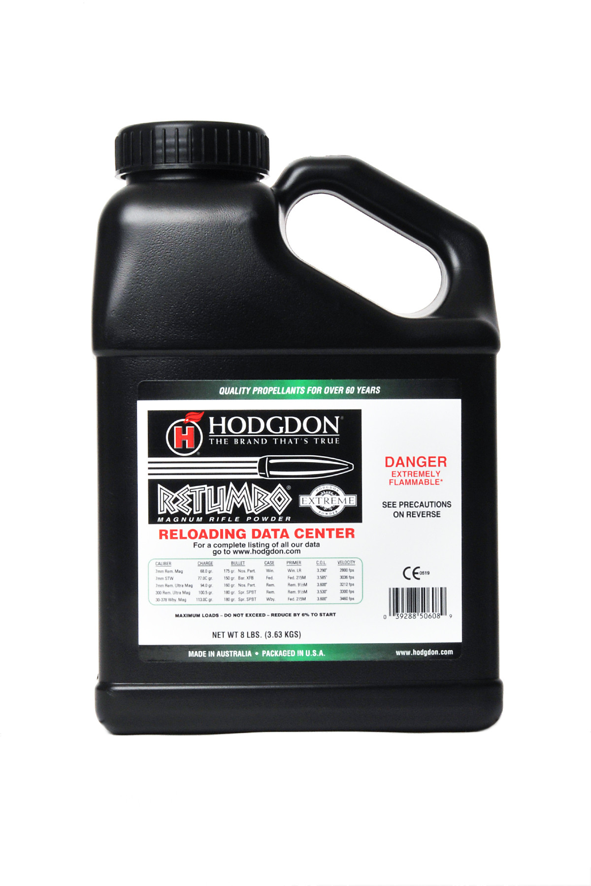 Buy Hodgdon Retumbo® Extreme Rifle® Powder - Hodgdon Powder