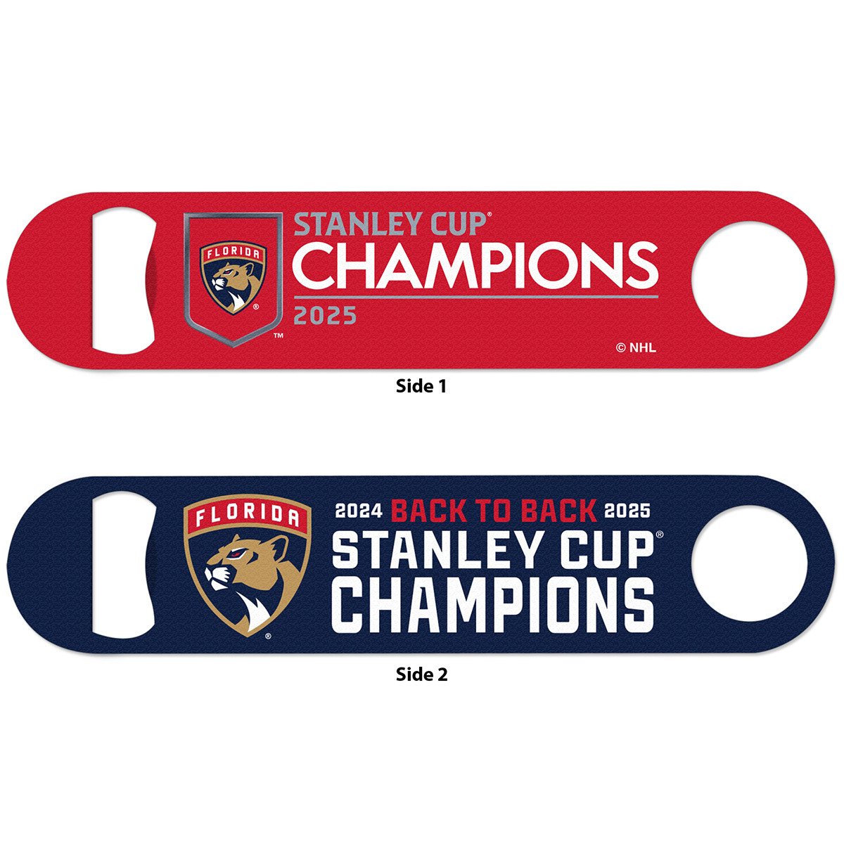 Florida Panthers 2024-2025 Back-to-Back Stanley Cup Champions Bottle ...