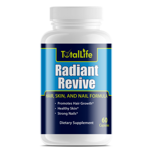 Totallife Radiant Revive - Hair, Skin, and Nail Formula (60 count ...