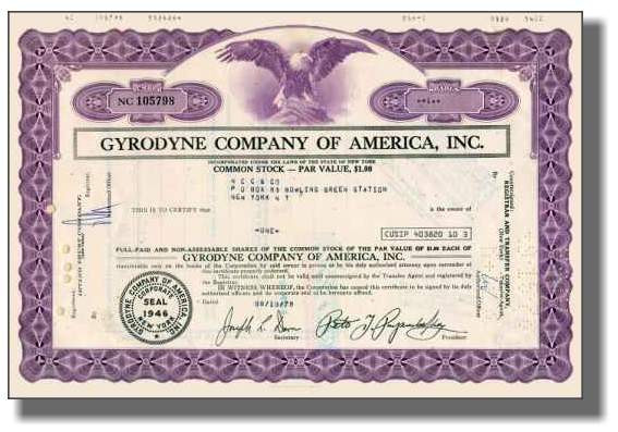 Gyrodyne Helicopter Company of America, Inc. ( Formally Bendix ...