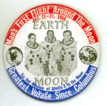 Apollo VIII - Man's first flight around the moon 1968 - Scripophily.com ...