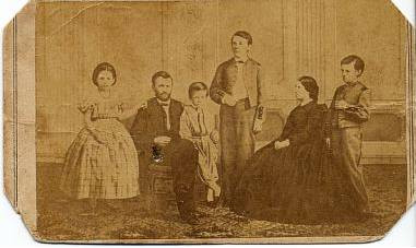 Ulysses S. Grant Family Photo - 1860 - Scripophily.com | Collect Stocks ...