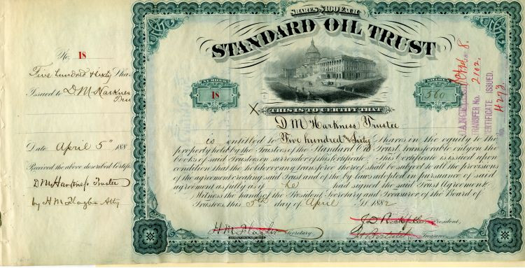 Category - Rare and Unique, Specimens - Rare and Scarce Stocks / Bonds ...