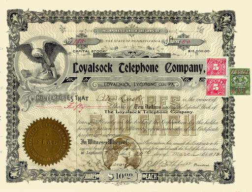 National Clay Company 1912 - Scripophily.com | Collect Stocks and Bonds ...
