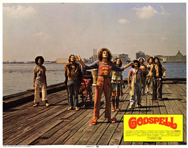 Godspell Lobby Card - 1973 - Scripophily.com | Collect Stocks and Bonds ...