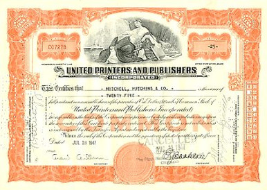 United Printers and Publishers 1930's - 1940's - Rust Craft Greeting ...