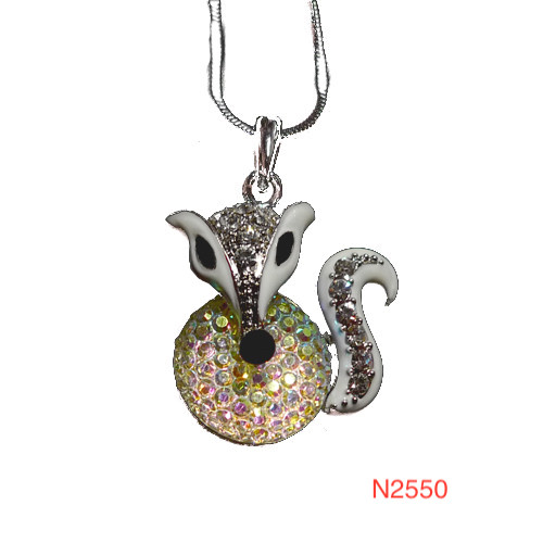 Crystal Necklace - Fox - Great In International Inc