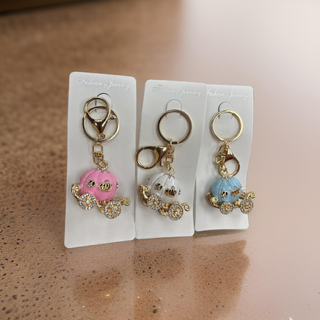 Keychain- Carriage (colour options) - Great In International Inc