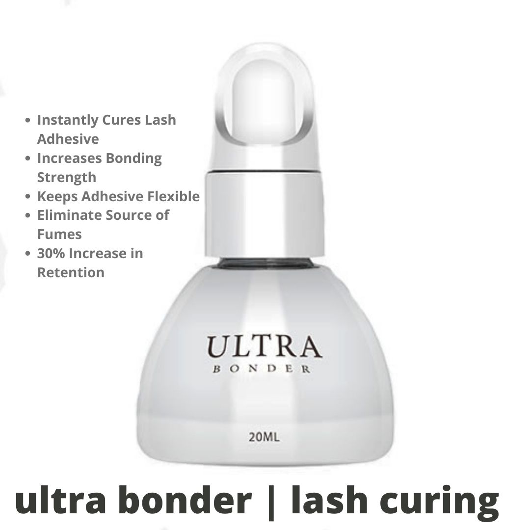Lash Super Bonder, 20 ml | Cures Lash Adhesive in seconds
