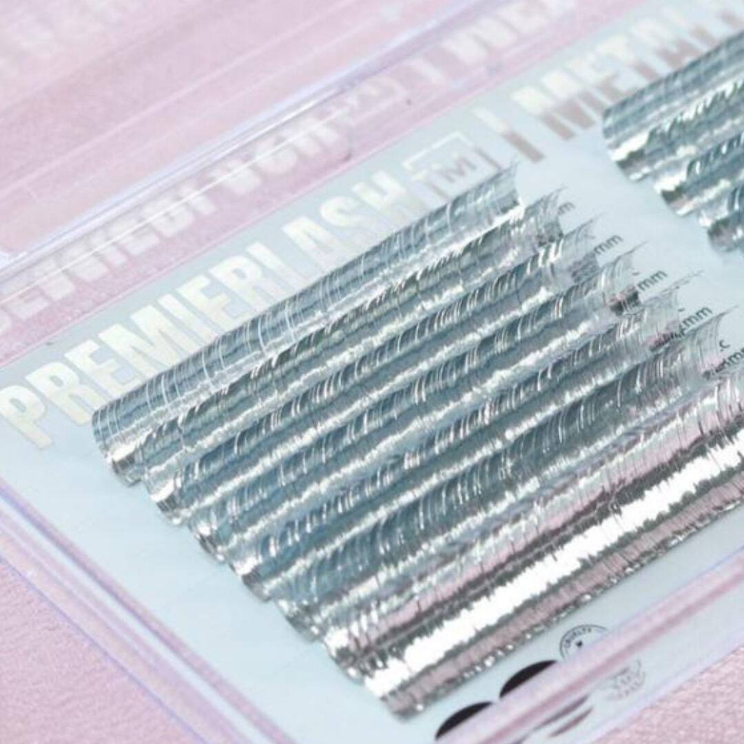 Metallic Lashes | Silver Tinsel Lashes for all occasions