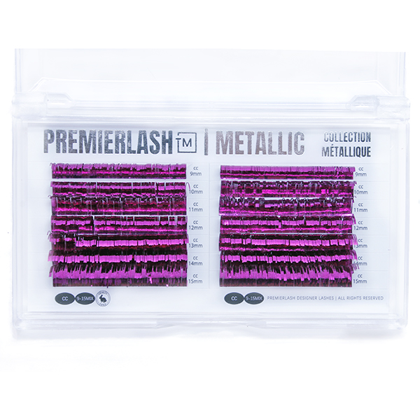 Purple Metallic Lash Extensions | Purple Tinsel Lashes | PremierLash