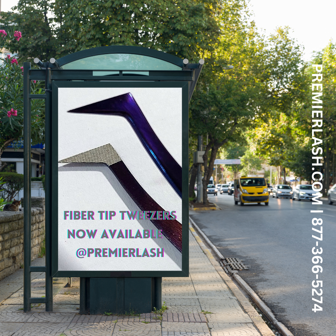 Fiber Tip Tweezers - PremierLash Designer Lashes