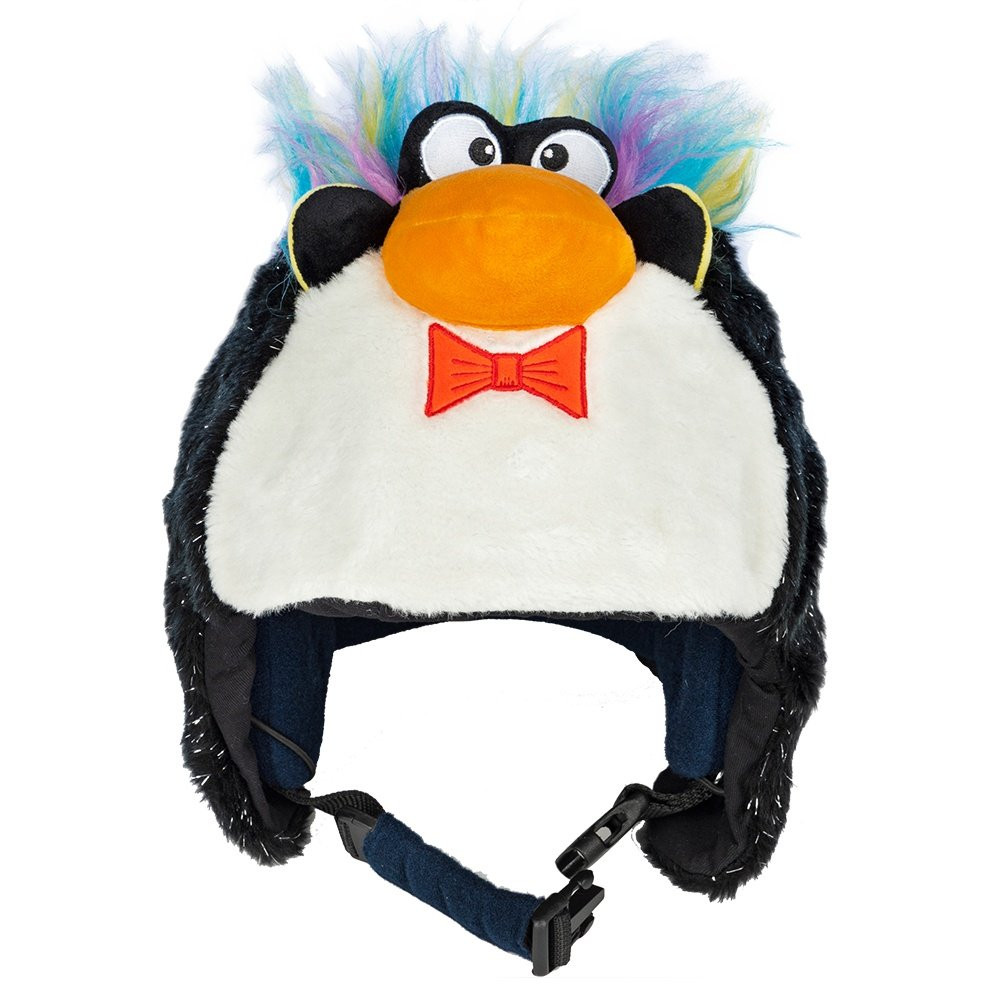 crazeeHeads Edwin The Penguin Helmet Cover - Peter Glenn Ski and Sports