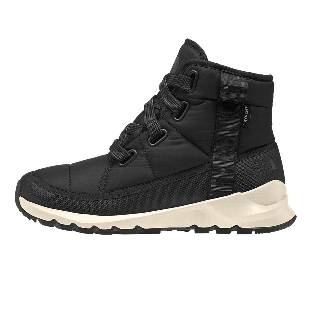 The North Face Thermoball Lace Up Luxe Waterproof Boot Women s TNF Black Asphalt Grey 11