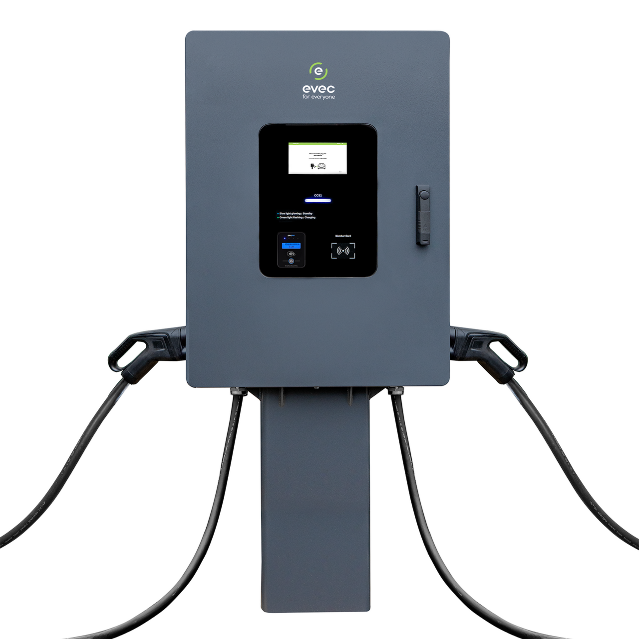 40kW DC Rapid Commercial EV Charger - vecBOLT Duo - EVEC Ltd