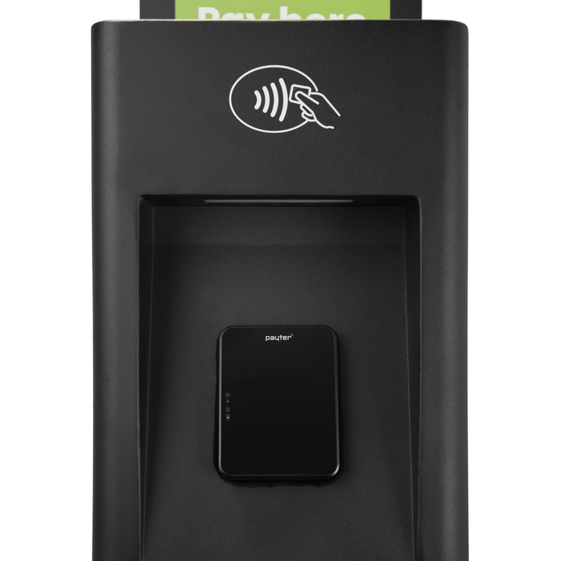 evec Pillar Payment Terminal with Light Sensing Controller and PAYTER