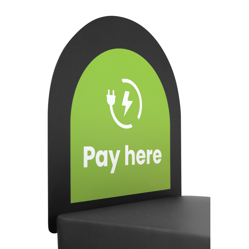 evec Pillar Payment Terminal with Light Sensing Controller and PAYTER